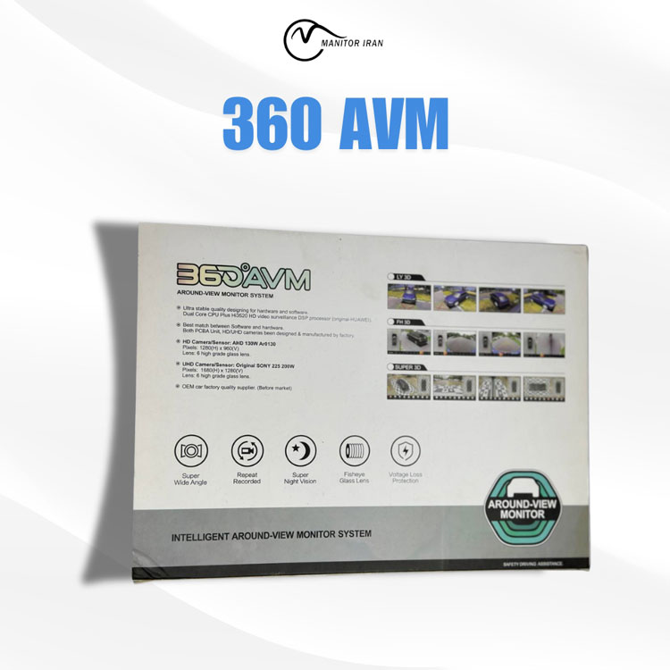 دوربین 360 درجه برند AVM - مانیتور ایران